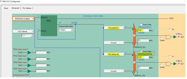 How to constrain the CCC Reference Clock sourced from Internal RC ...