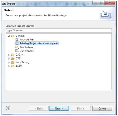 Error occurs while opening softconsole project from design files posted ...