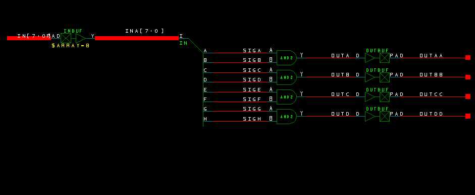 How Do I use Bus Rippers in Libero IDE Schematics