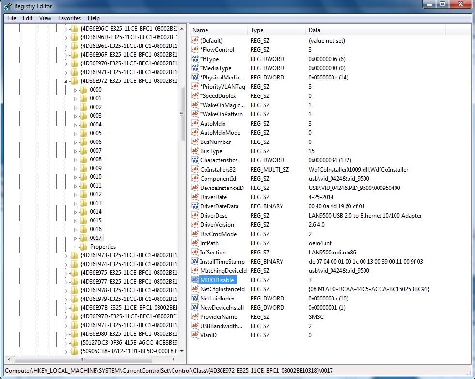 Installing and Configuring the LAN9500 Windows Drivers for Operation ...