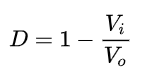 Boost DC Converter duty cycle calculation