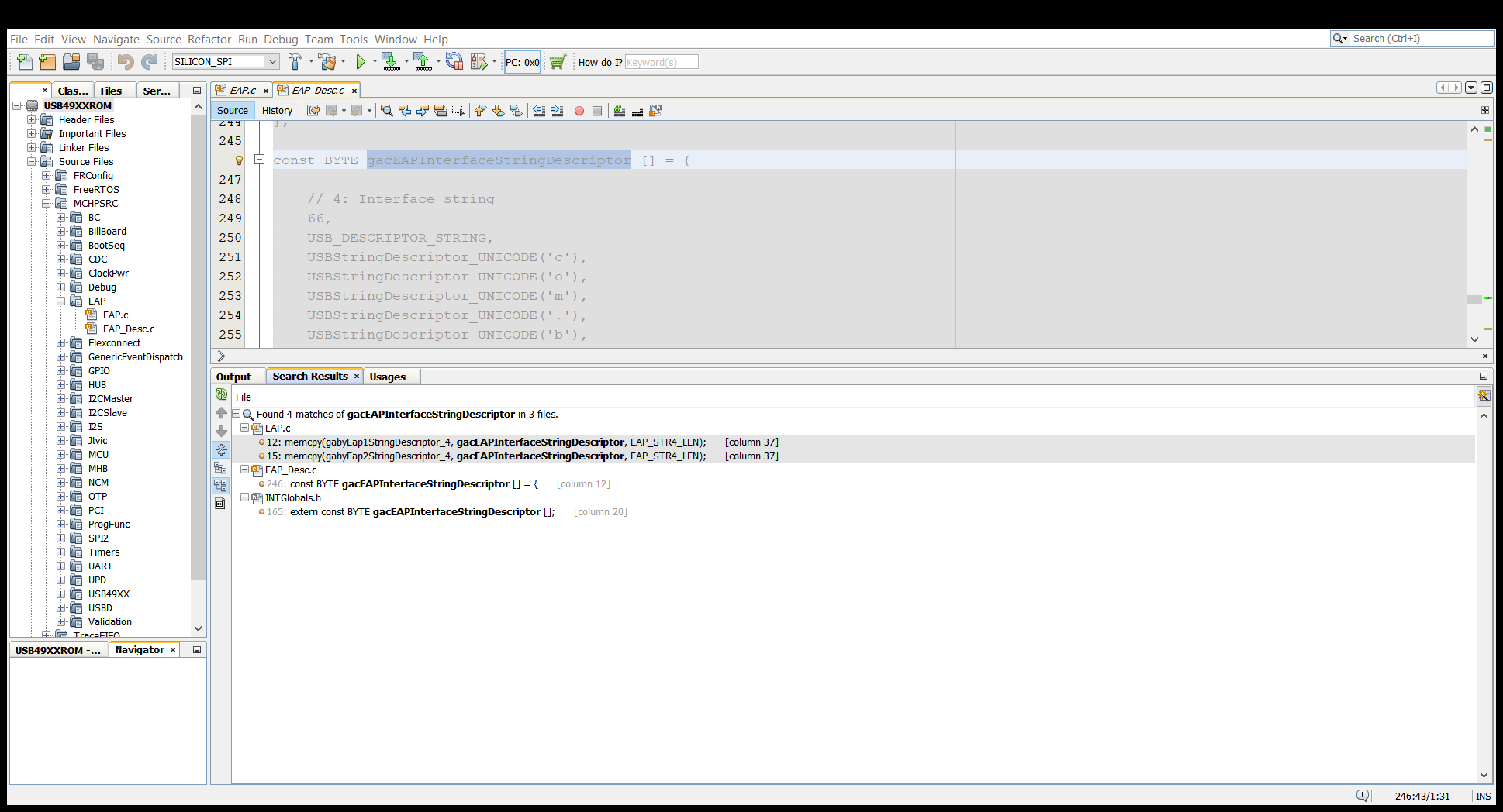 Changing Default String Descriptors in USB49xx/USB47xx Family Products