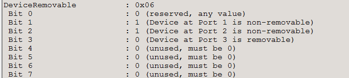 Non-Removable Logical Port Reordering