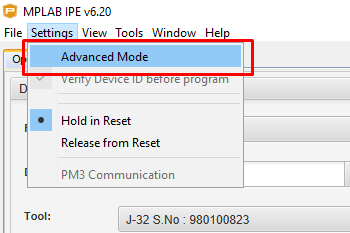Programming/debugging Microchip microcontrollers using JTAG