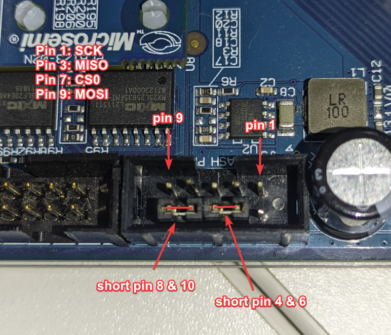 Flashing/Programming NOR Flash of VSC7514EV using another Embedded ...