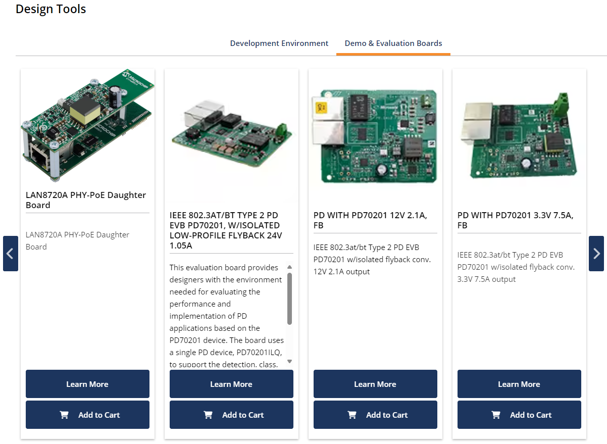 Power Over Ethernet (PoE) Design References