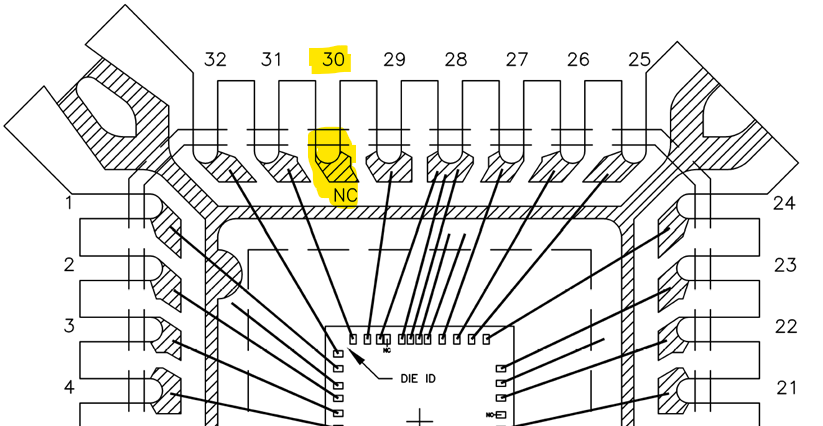 USB3340 / USB83340 – Shorting NC pins