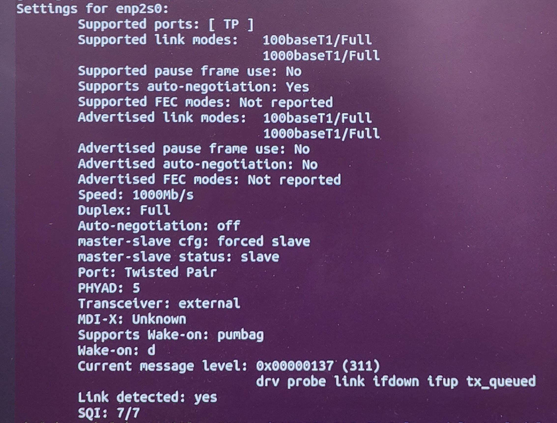 Linux based LAN8870 Link Guide