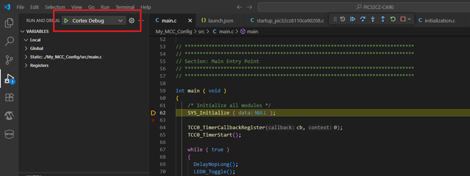 MPLAB-VS Code - Using the Cortex-Debug extension and Segger J-Link ...