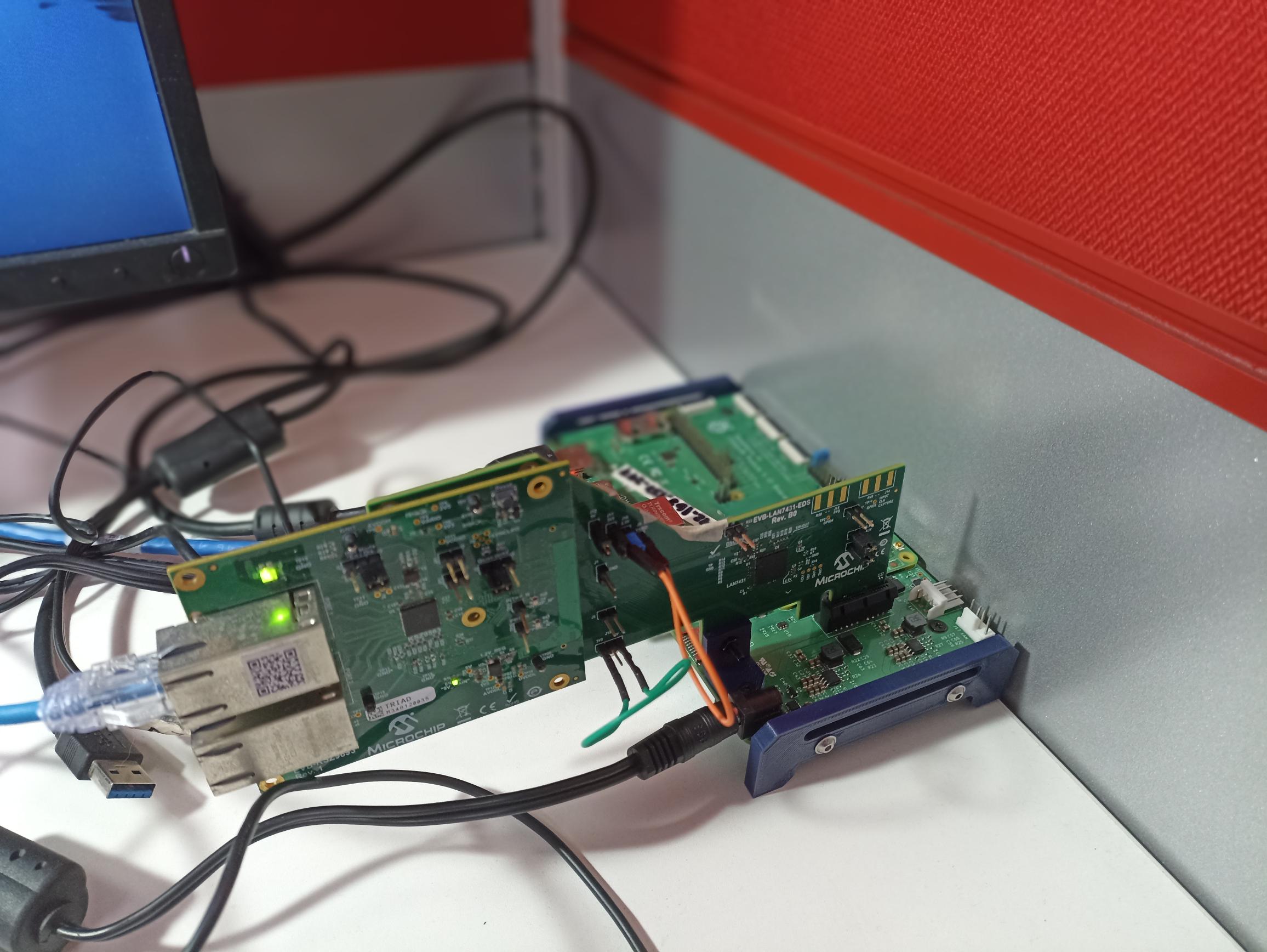EVB-LAN7431 and EVB-KSZ9893 Integration in Embedded Linux Host